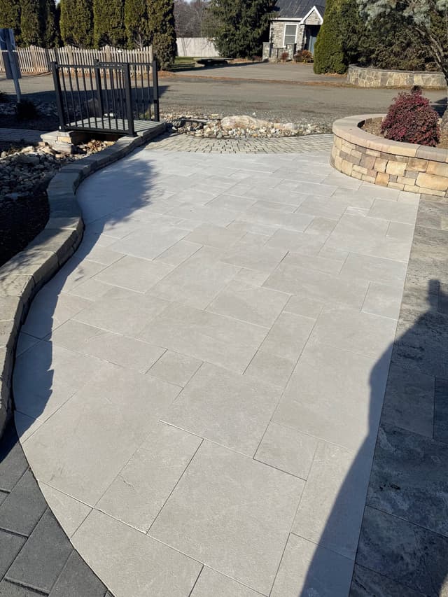 Pera Cream Marble French Pattern 3CM Paver | STONELUX