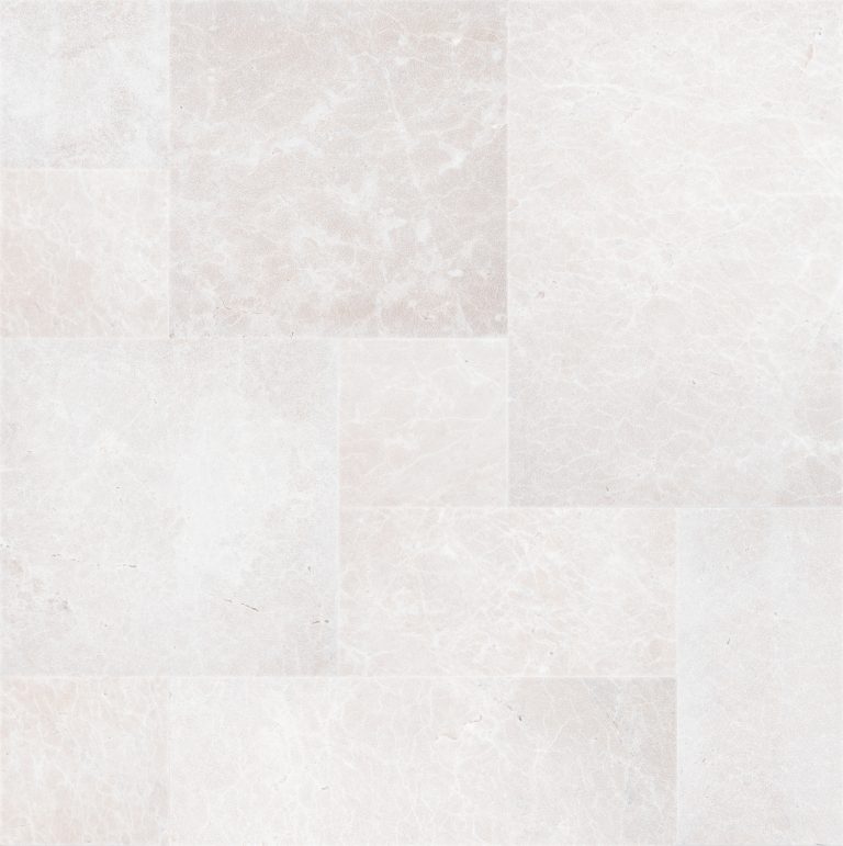 Pera Cream Marble Sand Blasted French Pattern 3cm Paver